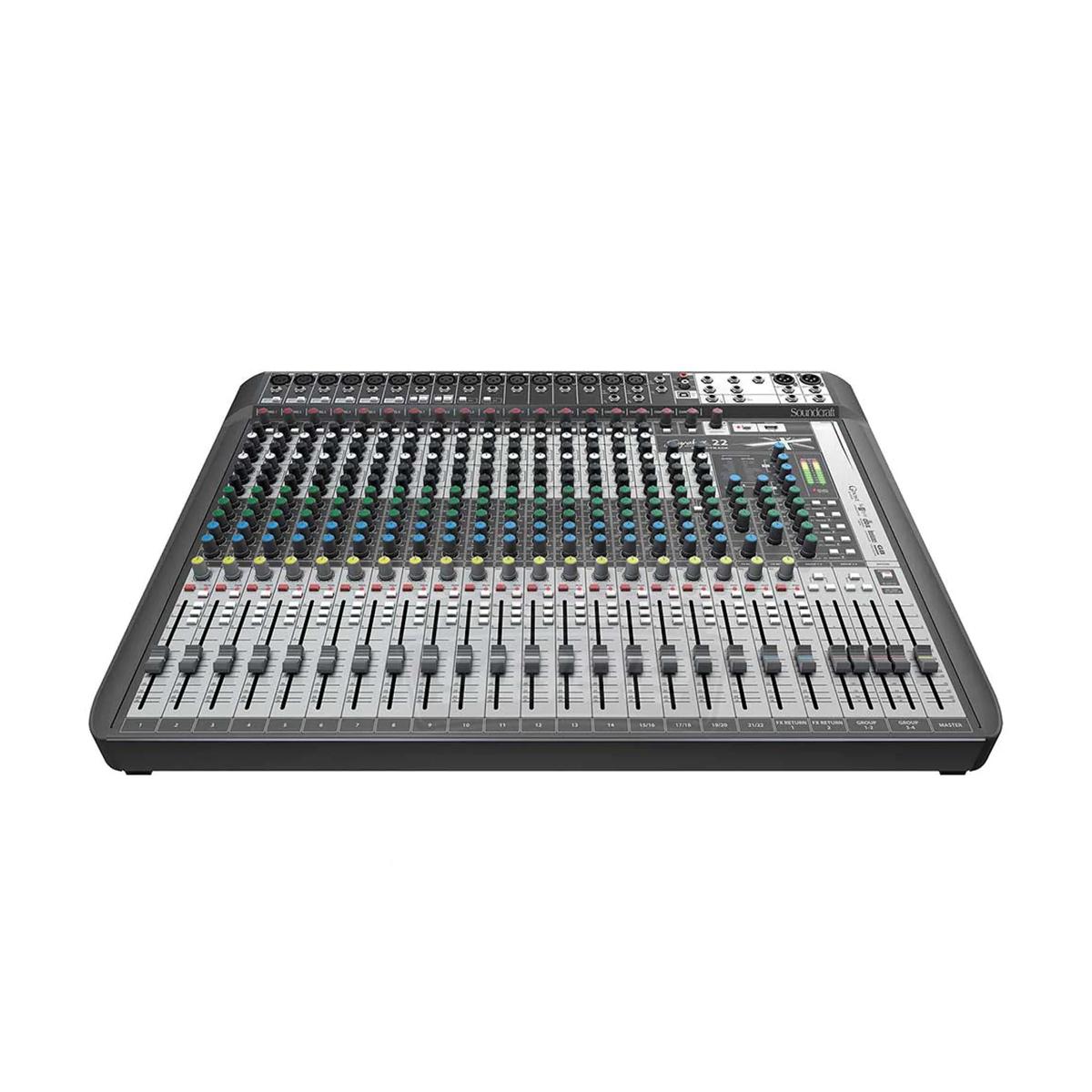 Soundcraft SIGNATURE 22MTK Consola Analoga 22 Canales Con Grabacion