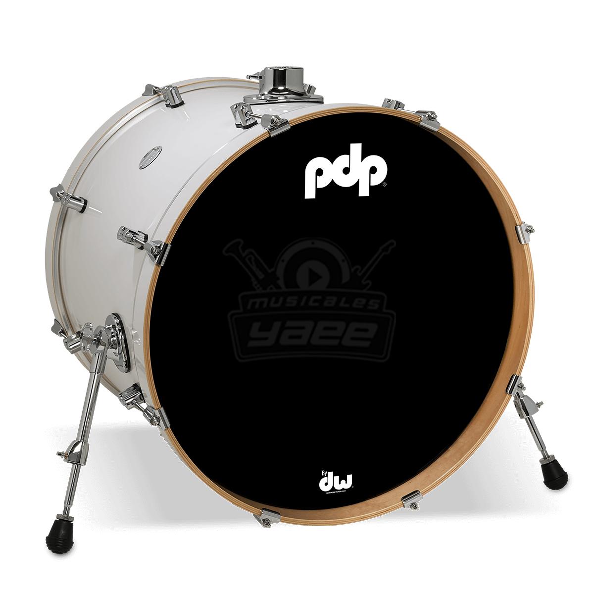 BATERIA PDP CONCEPT MAPLE PEARLESCENT WHITE DE 7PZ