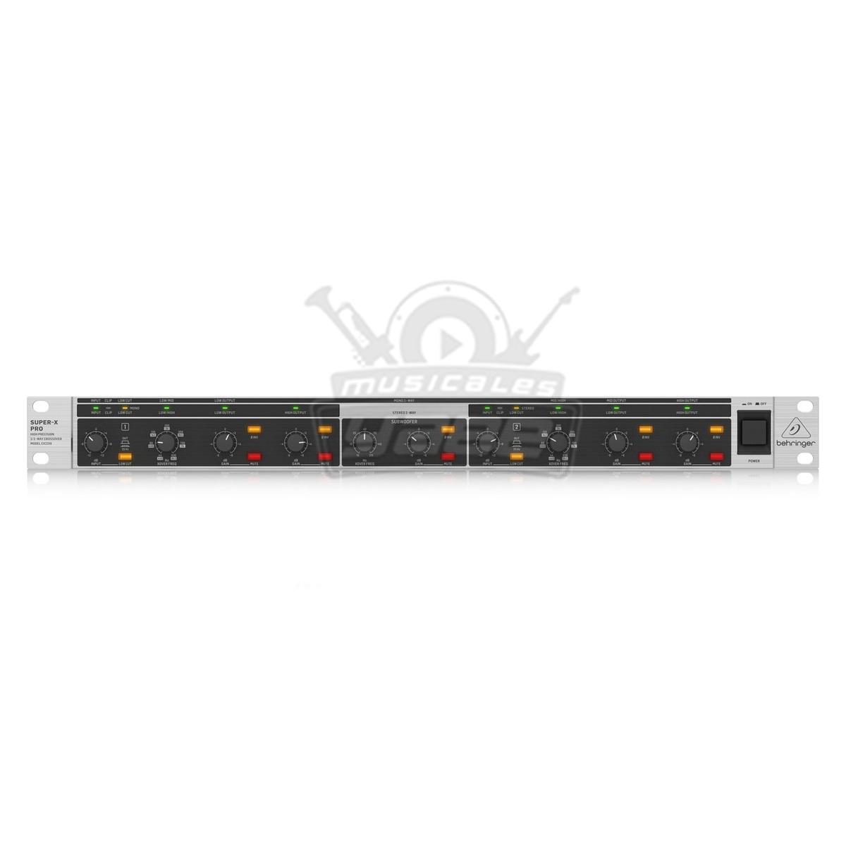 BEHRINGER CX2310V2 CROSSOVER ELECTRONICO