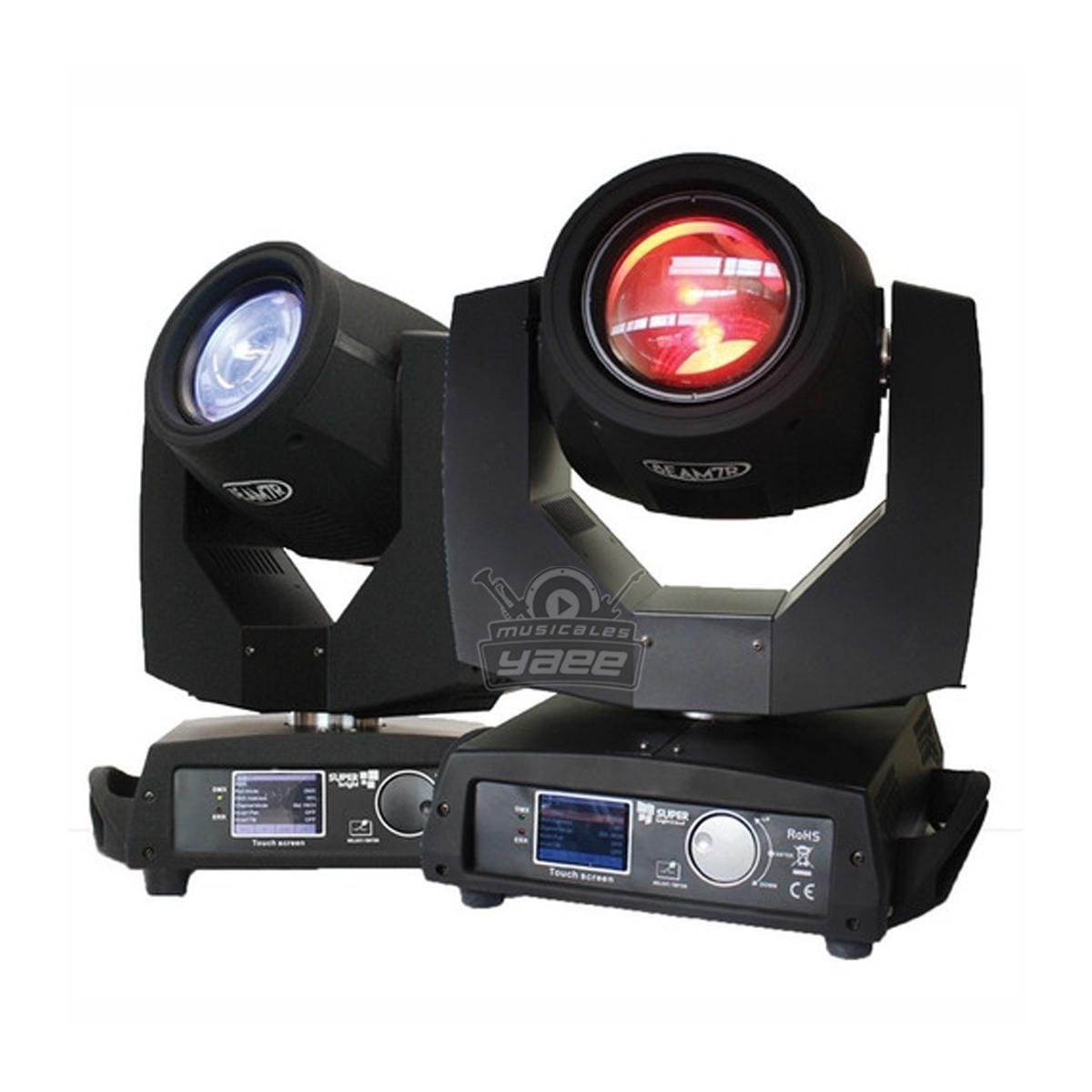 CABEZA SUPER BRIGHT BEAM 7R / ESTUCHE CON 2PZ BEAM7R