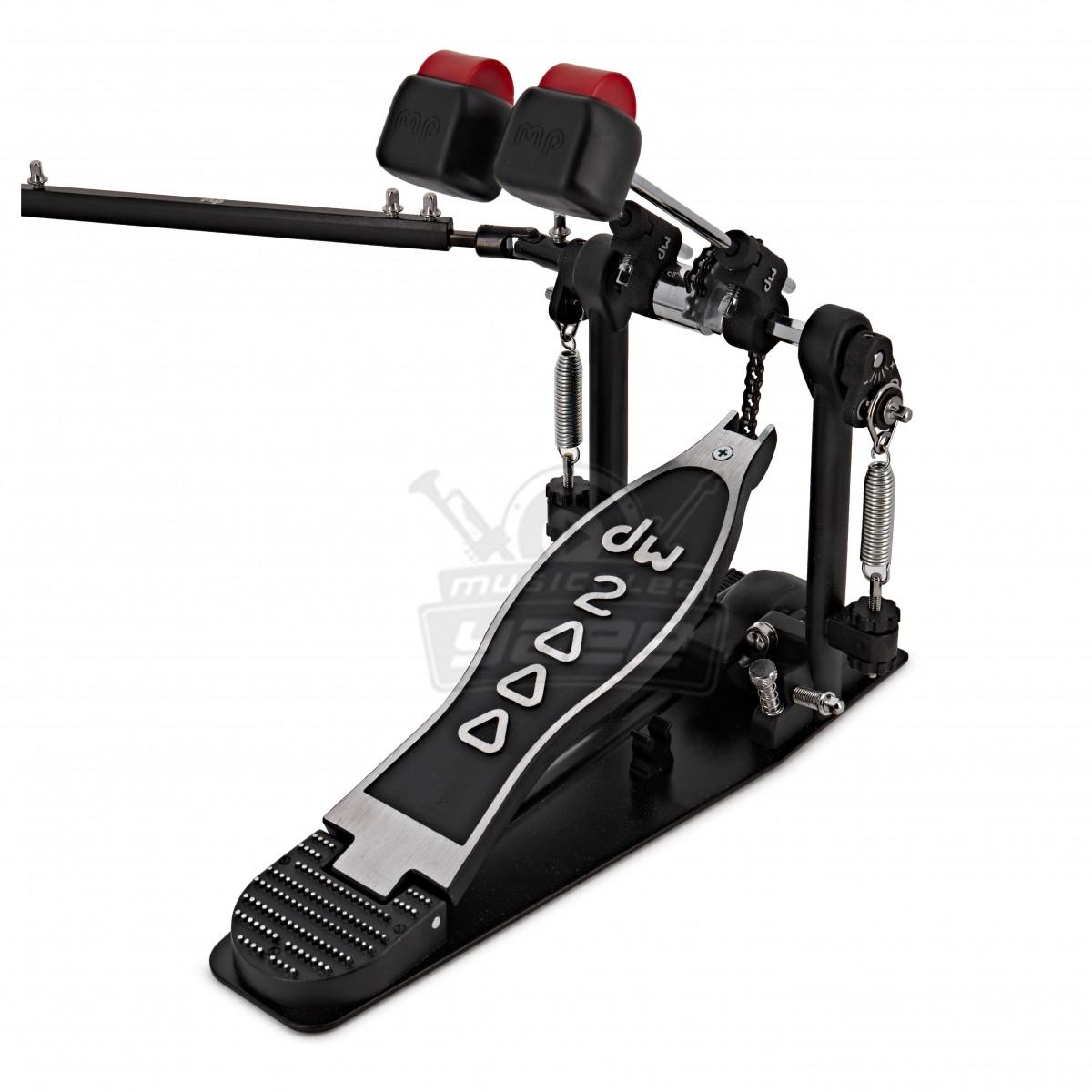 DW DWCP2002 PEDAL DOBLE PARA BOMBO CON CADENA 2000 Series