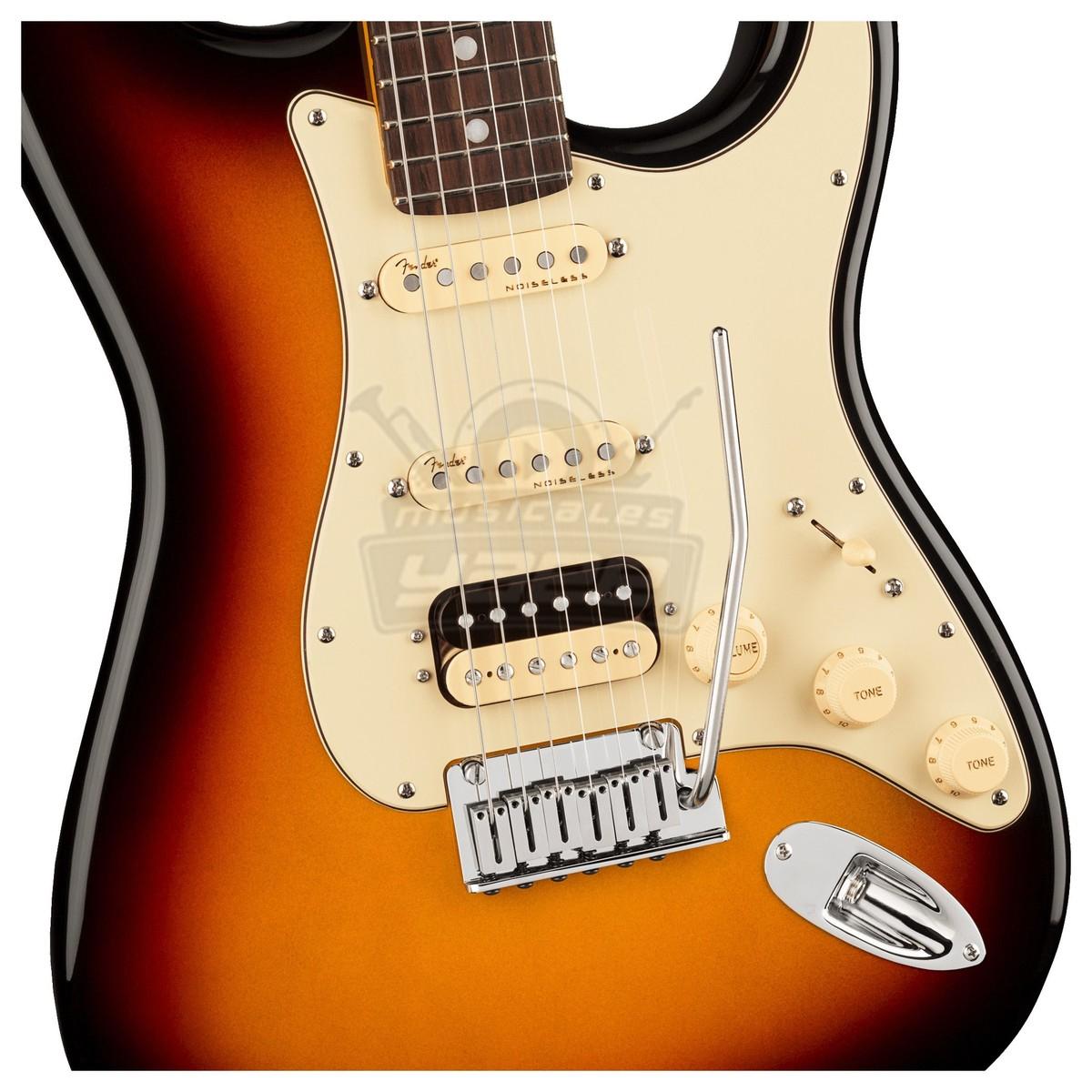 FENDER AMERICAN ULTRA GUITARRA ELECTRICA STRATOCASTER HSS RW Ultraburst ...
