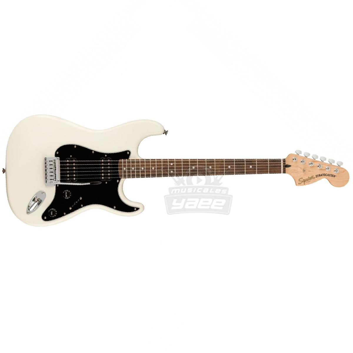 GUITARRA ELECTRICA FENDER SQUIER AFFINITY STRATOCASTER HH LRL Olympic White