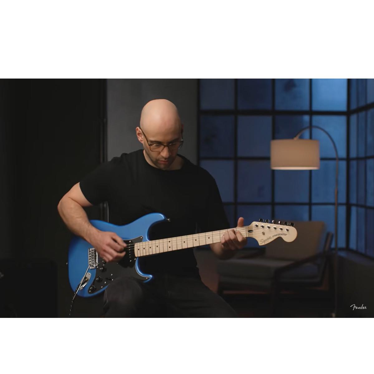 GUITARRA ELECTRICA FENDER SQUIER AFFINITY Stratocaster MN Olympic White