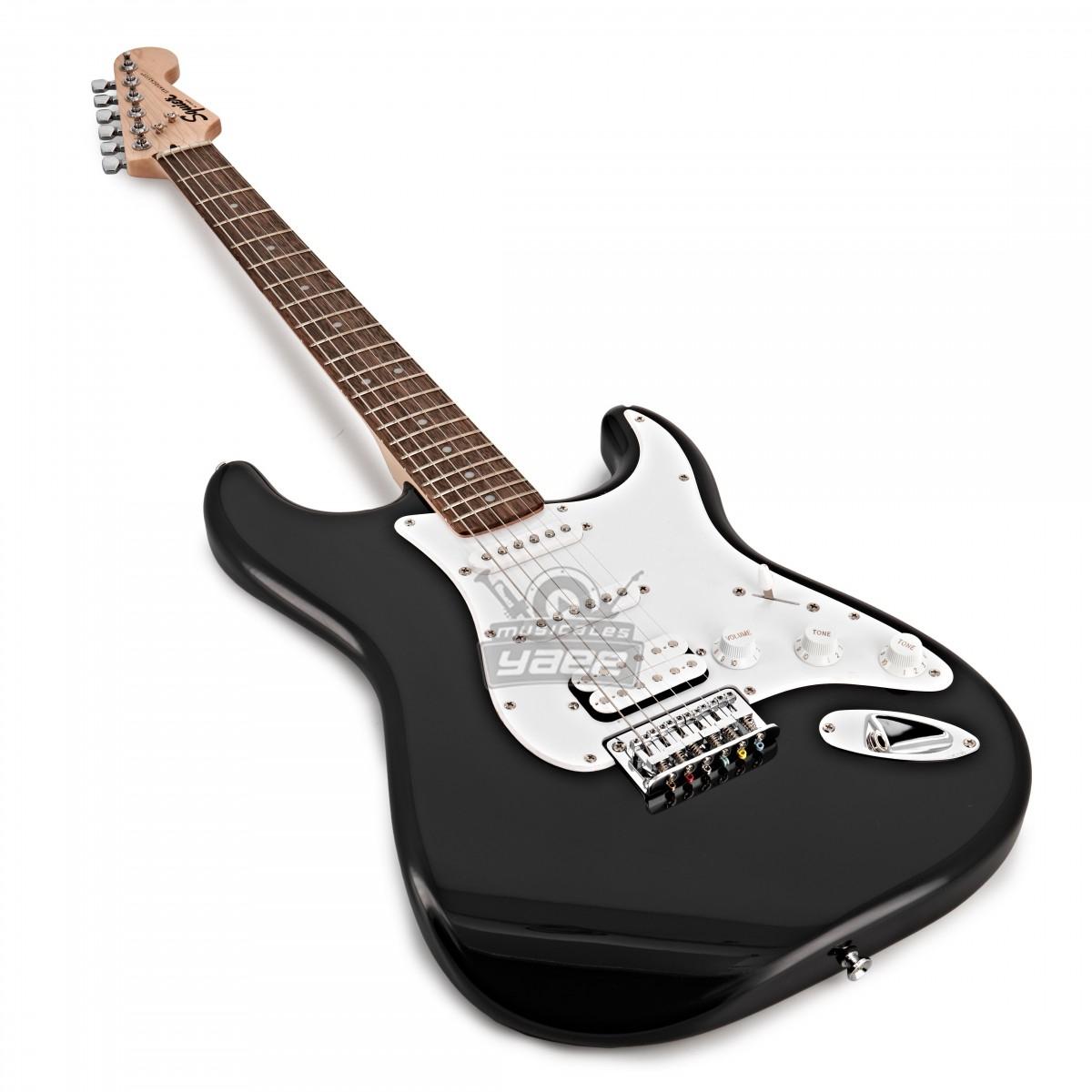 GUITARRA ELECTRICA FENDER SQUIER BULLET STRATOCASTER HSS BLACK