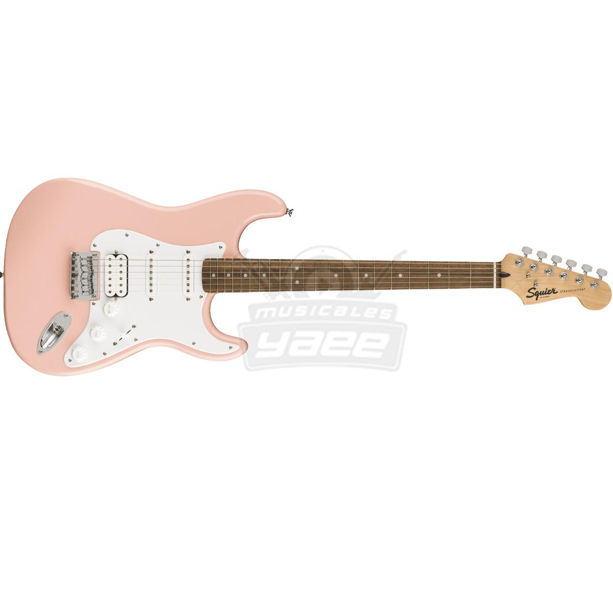GUITARRA ELECTRICA FENDER SQUIER BULLET STRATOCASTER HT HSS SHELL PINK