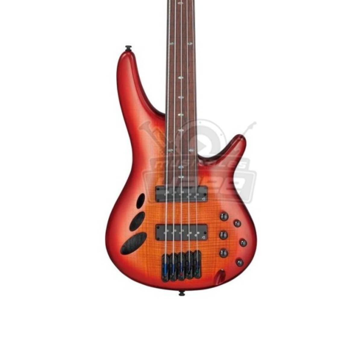Ibanez SRD905F BTL Bajo ElEctrico De 5 Cuerdas Fretless Brown Topaz ...