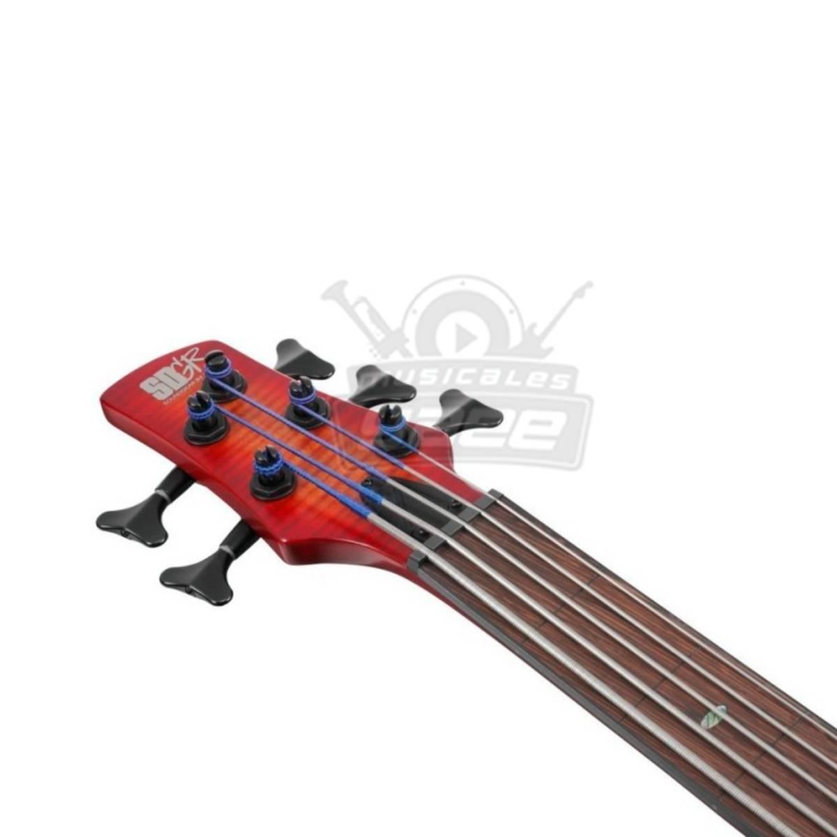 Ibanez SRD905F BTL Bajo ElEctrico De 5 Cuerdas Fretless Brown Topaz ...