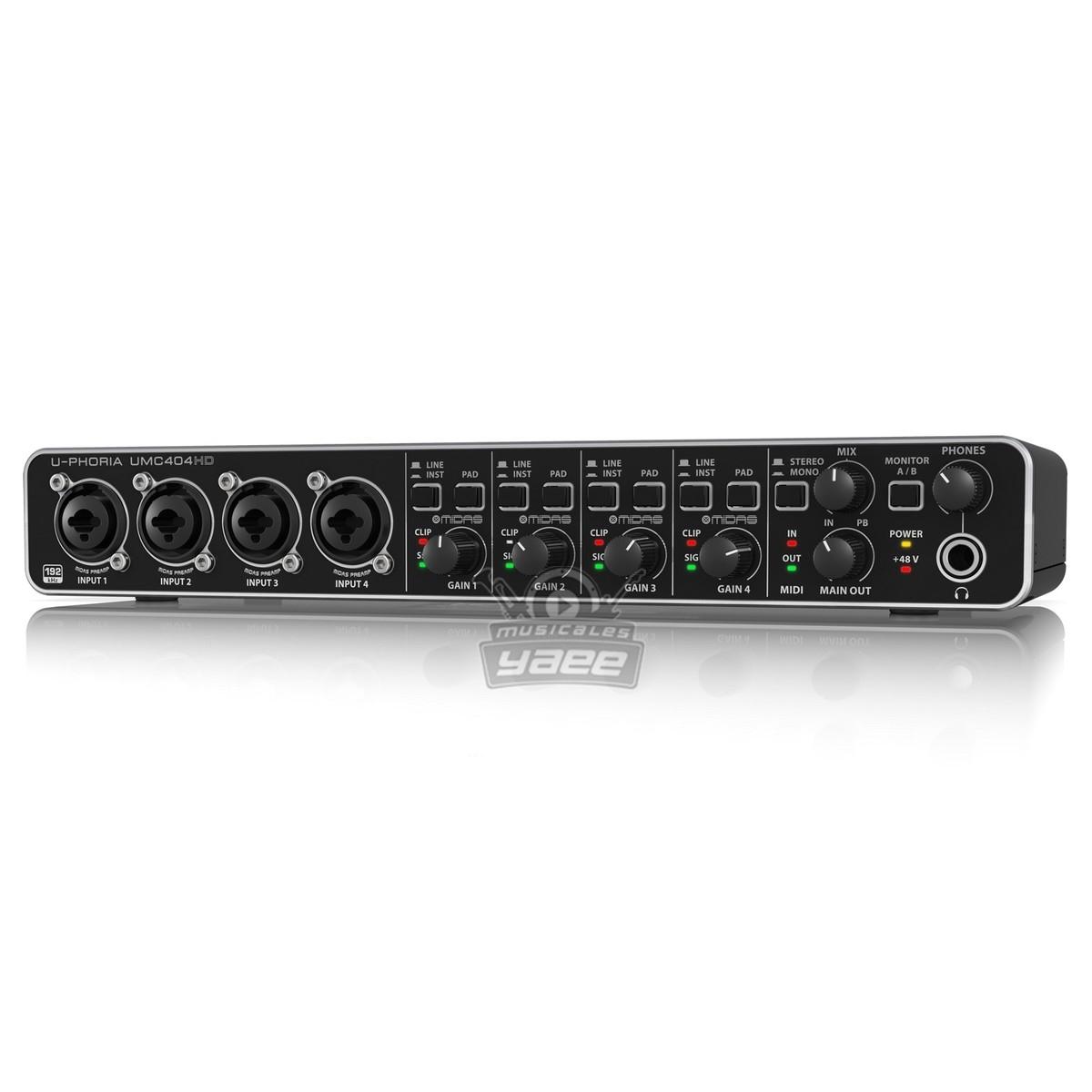 INTERFACE BEHRINGER U-PHORIA UMC-404HD