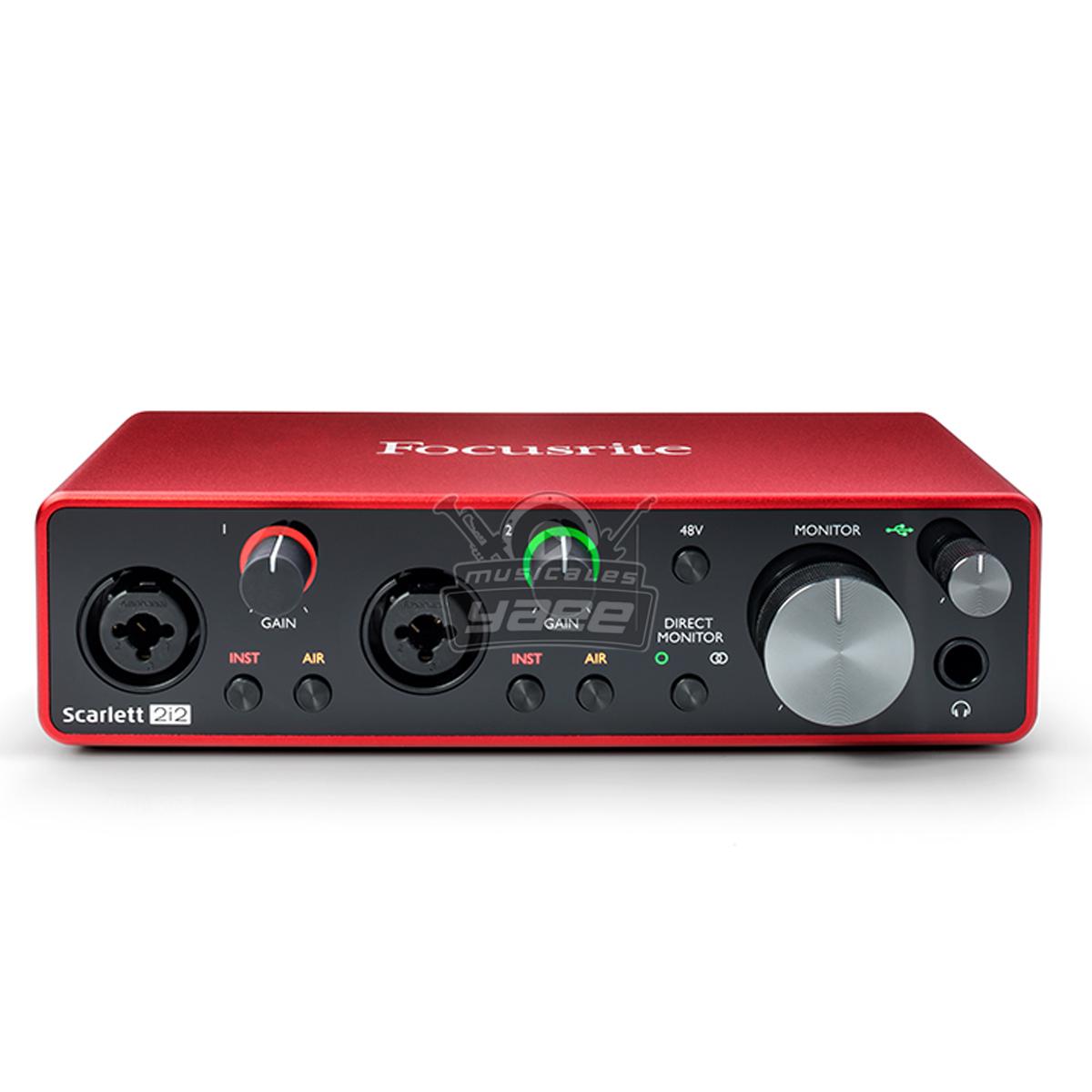 INTERFACE FOCUSRITE SCARLETT 2i2