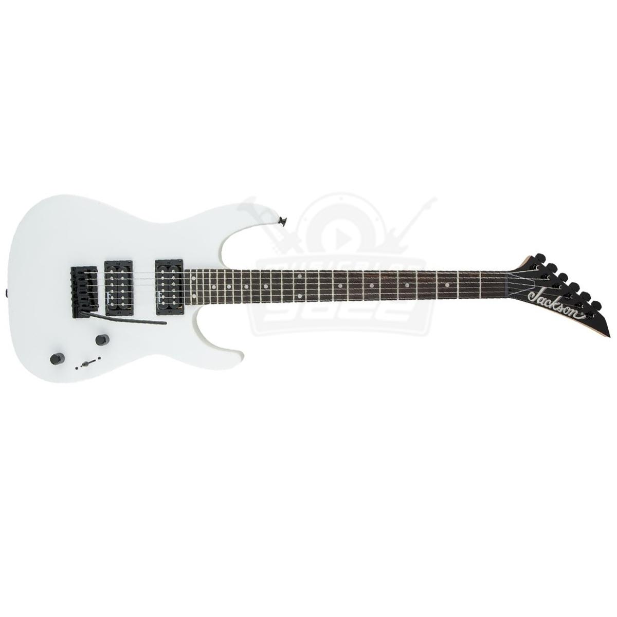JACKSON JS12 SERIES DINKY GUITARRA ELECTRICA SNOW WHITE