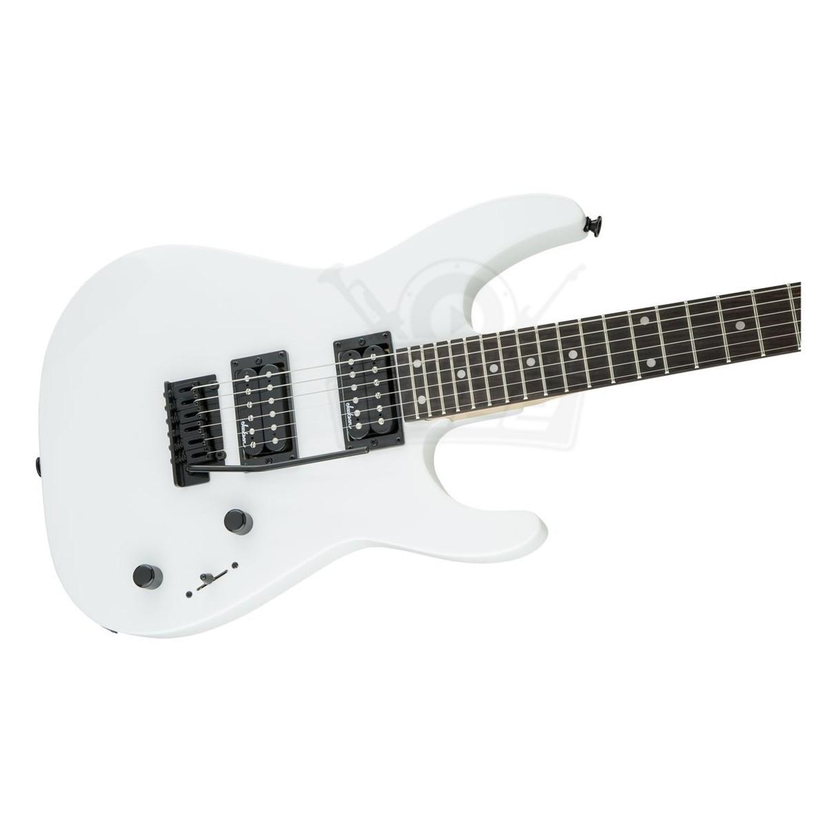 JACKSON JS12 SERIES DINKY GUITARRA ELECTRICA SNOW WHITE