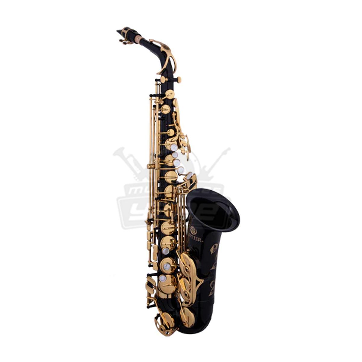 Jupiter JAS1100GOQ Saxofon Alto Mi Bemol Negro/Dorado con Estuche