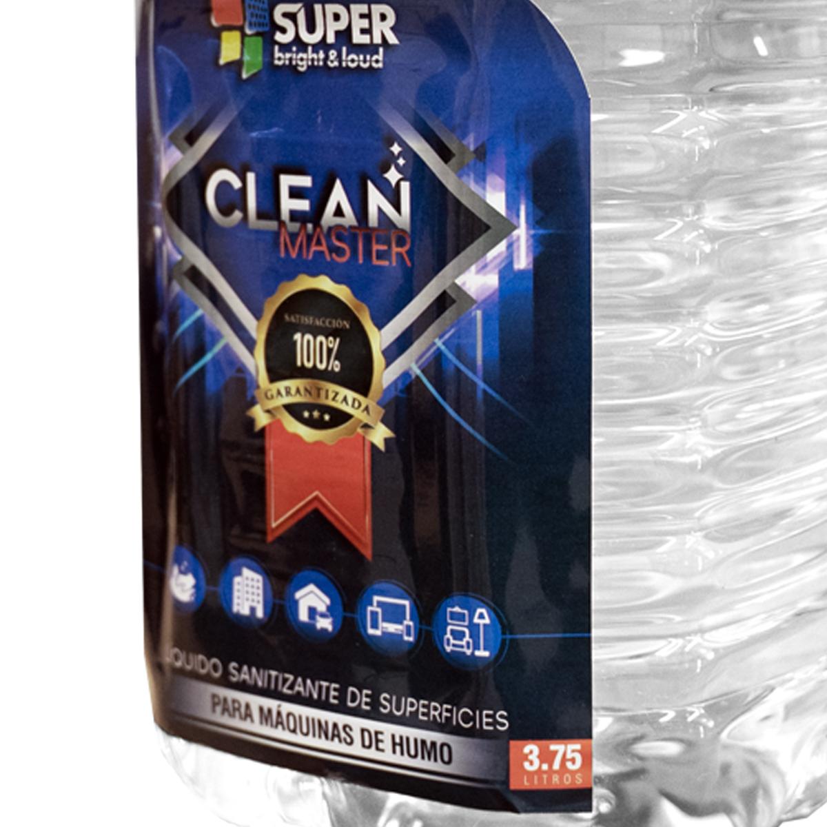 LIQUIDO SUPER BRIGTH SANITIZANTE DE SUPERFICIES CLEAN MASTER