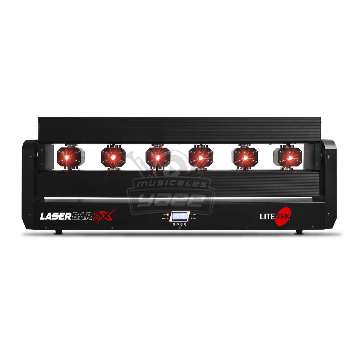 LITE TEK LASER BAR 3X LAser Barra de Leds 5050 RGB.