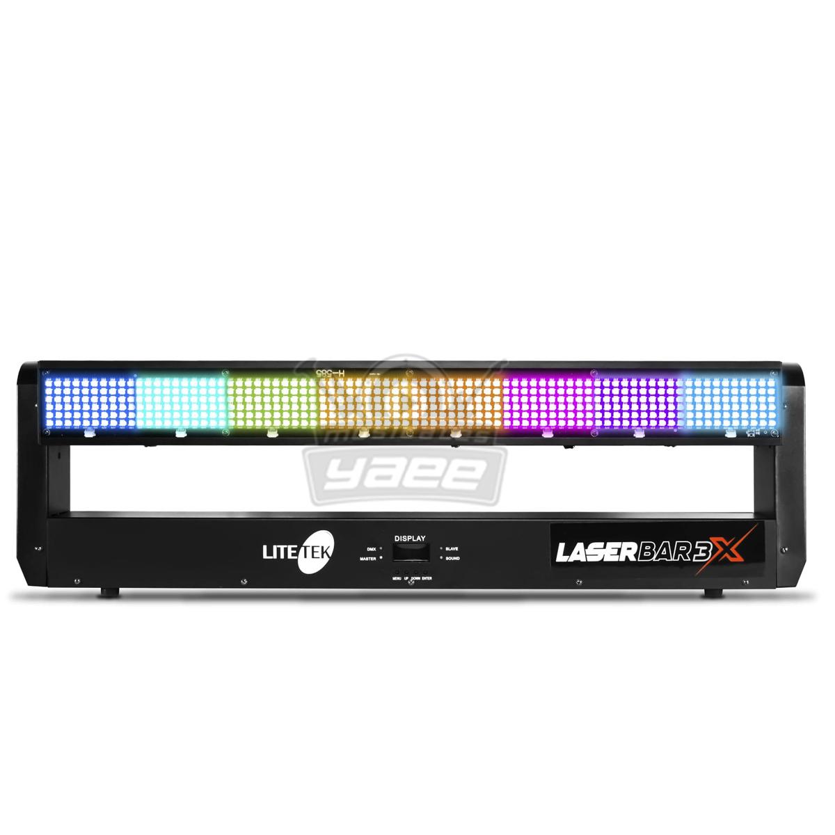 LITE TEK LASER BAR 3X LAser Barra de Leds 5050 RGB.