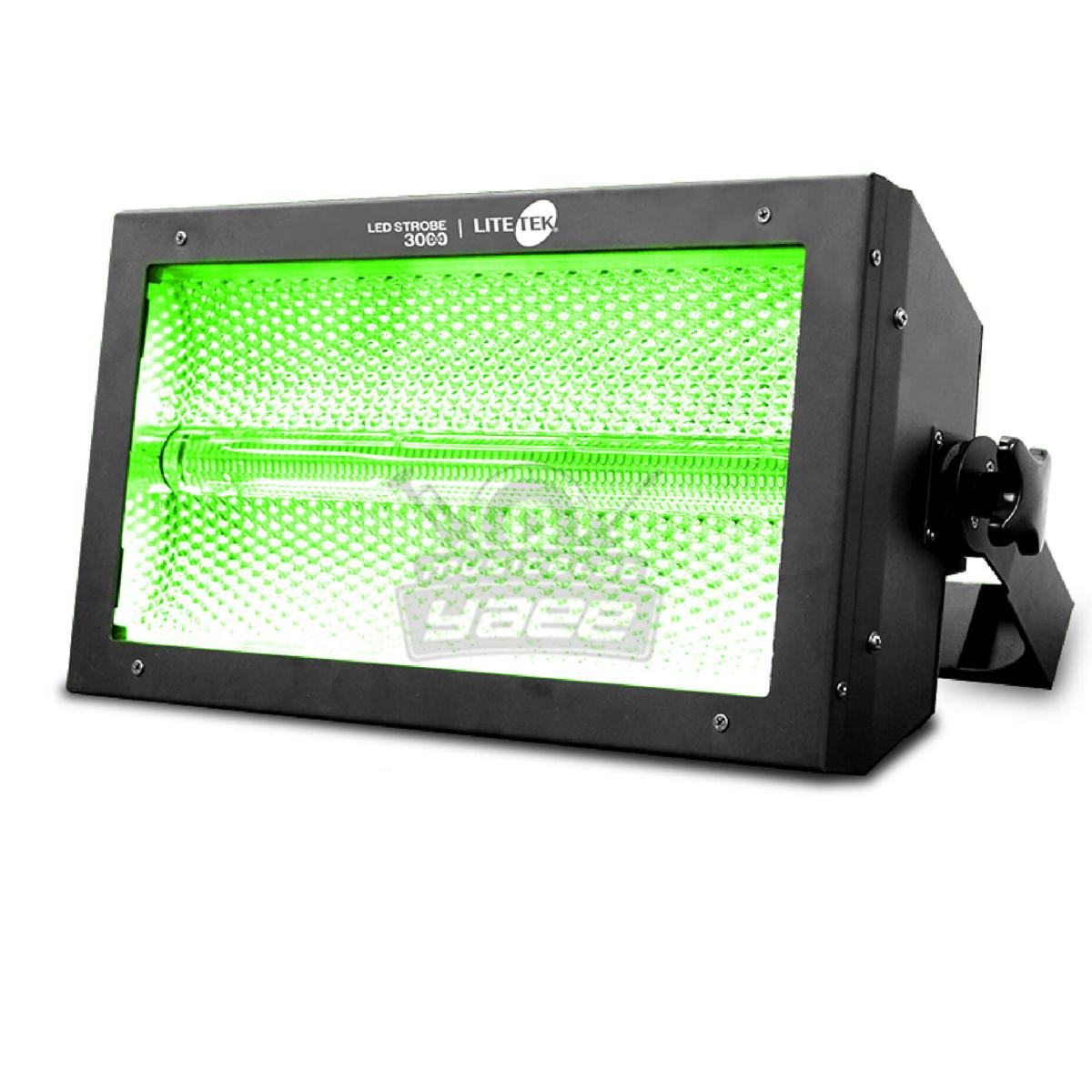 LITE TEK LED STROBE 3000 RGB DE LUZ LED COLORES DMX