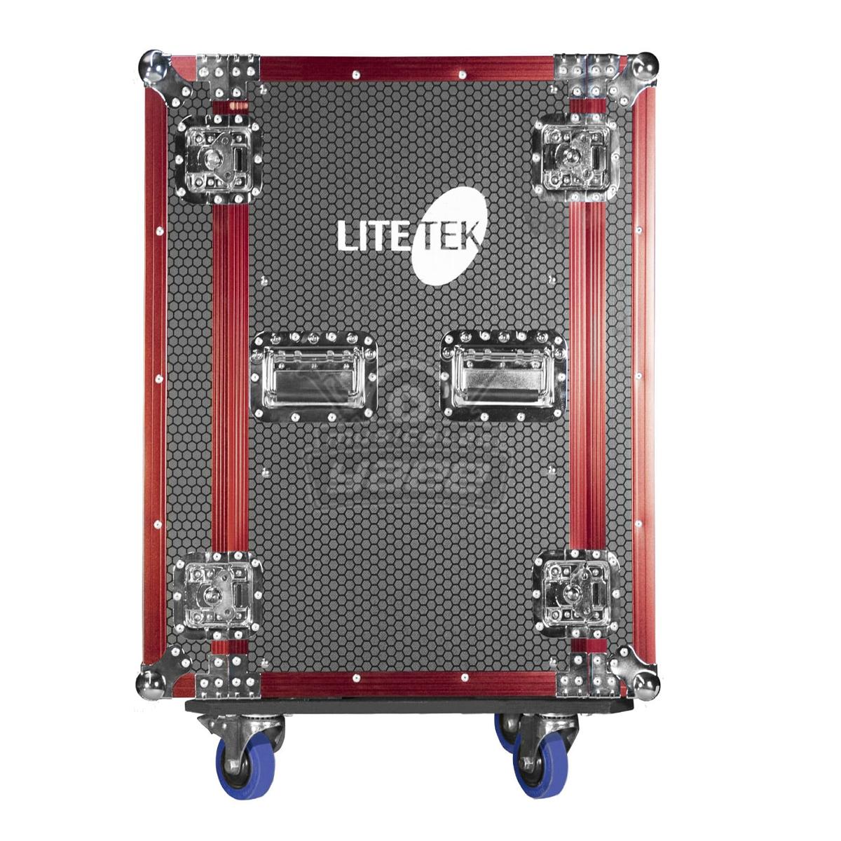 LITE TEK Rack 16 Rack De 16 Espacios Con Ruedas