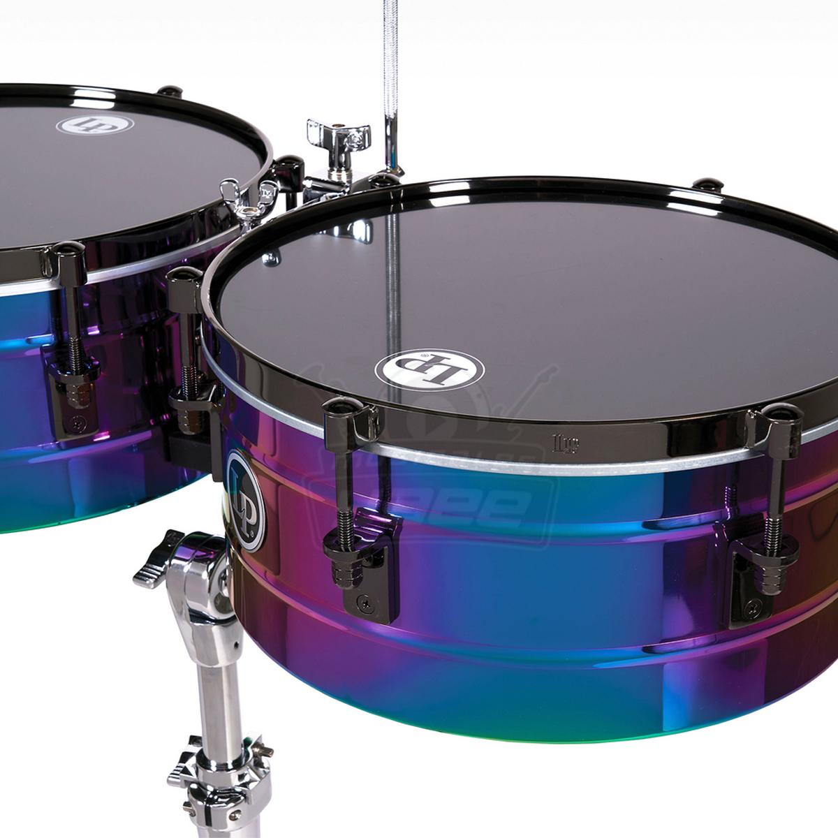 LP LP257-TS TIMBALES TONY SUCCAR SIGNATURE CROMO TORNASOL NIQUEL NEGRO ...