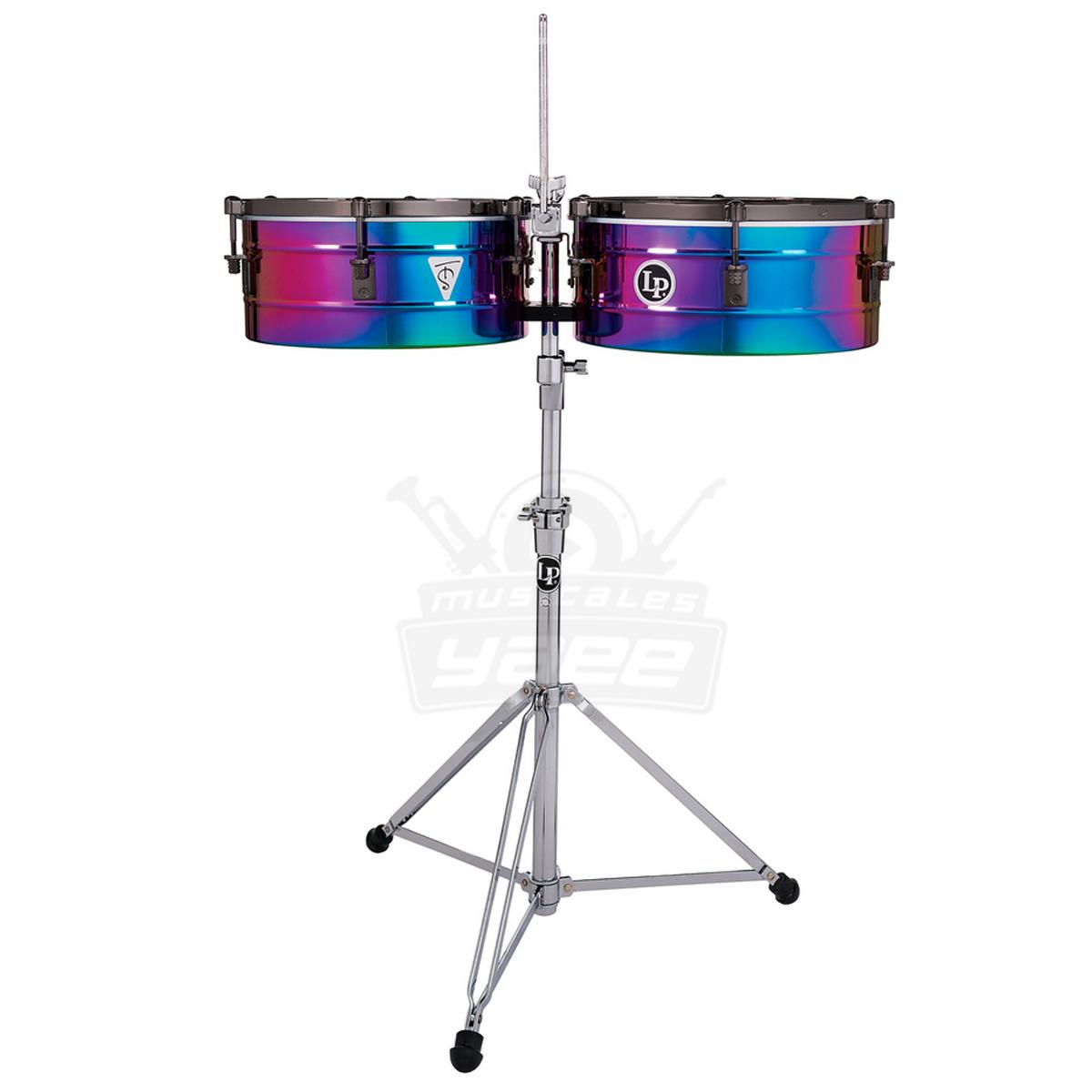 LP LP257-TS TIMBALES TONY SUCCAR SIGNATURE CROMO TORNASOL NIQUEL NEGRO ...