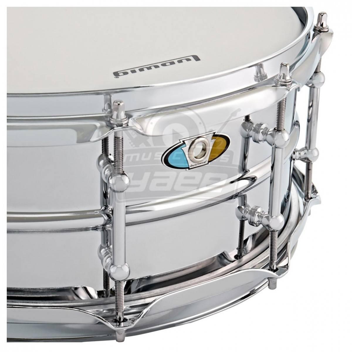 Ludwig LU5514SL tarola para bateria Supralite de 14'' x 5.5 ACERO