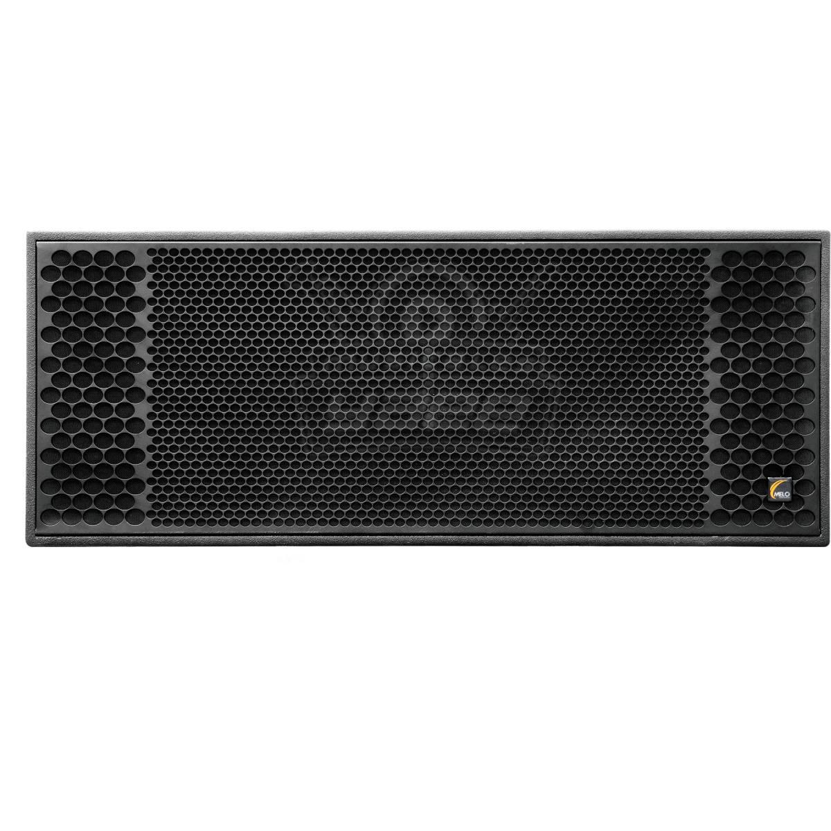 MELO M218A SUBWOOFER ACTIVO 2X18 3000W Bass Reflex.