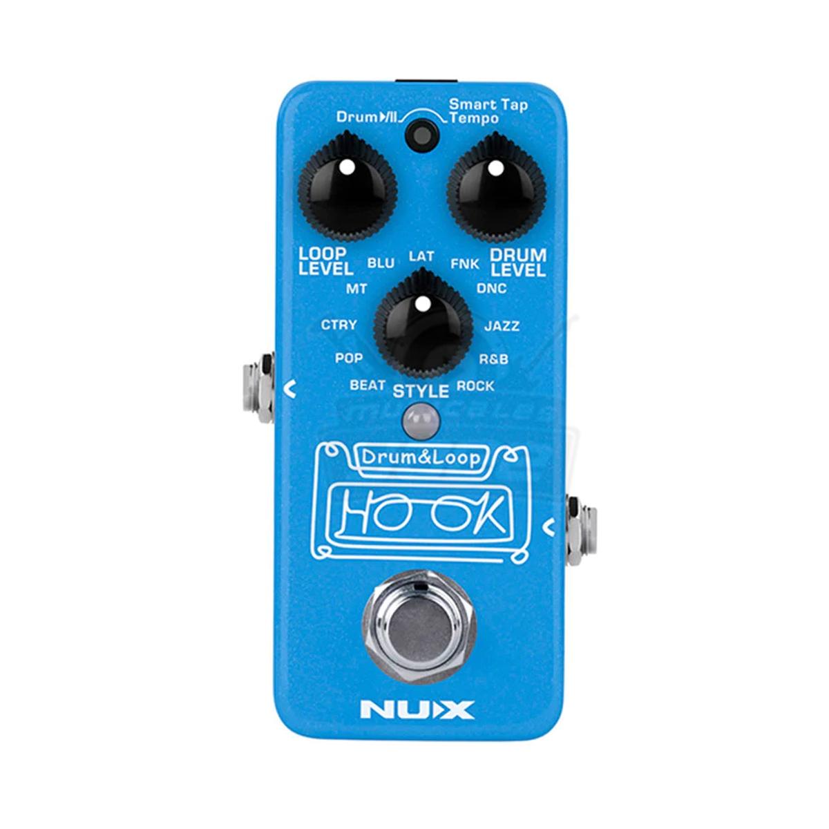 NUX NDL3 PEDAL PARA GUITARRA MINI LOOPER HOOK DRUM LOOP