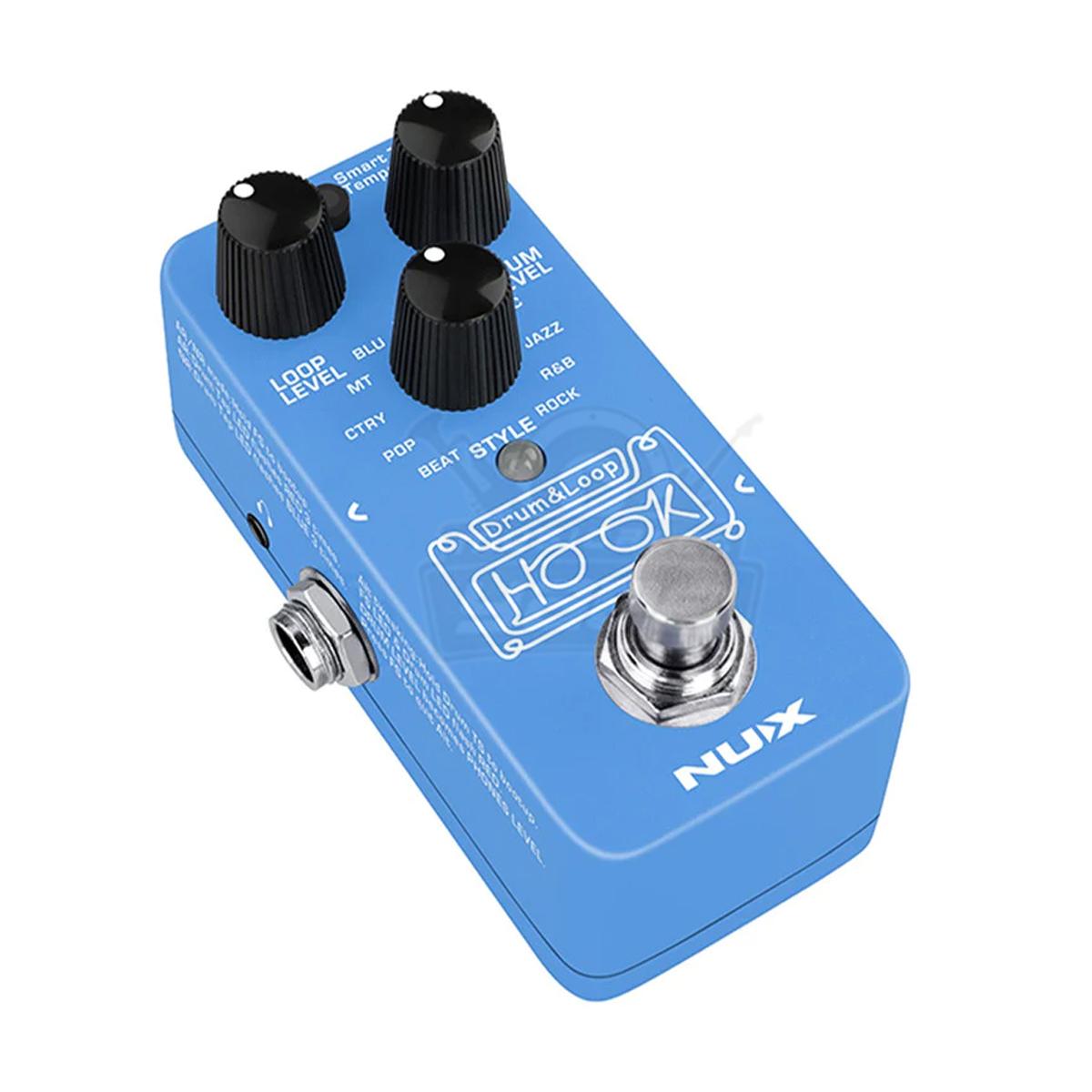 NUX NDL3 PEDAL PARA GUITARRA MINI LOOPER HOOK DRUM LOOP