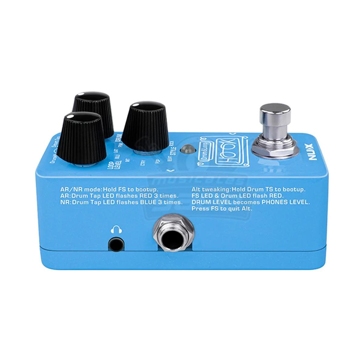 NUX NDL3 PEDAL PARA GUITARRA MINI LOOPER HOOK DRUM LOOP