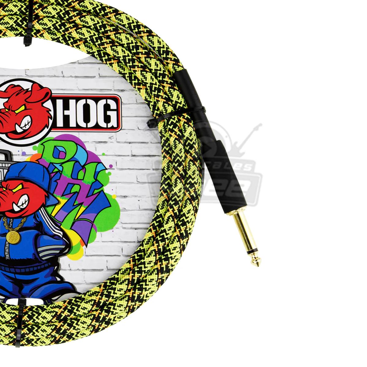 Pig Hog PCH10GYW Cable PARA Instrumento de alto rendimiento con ...