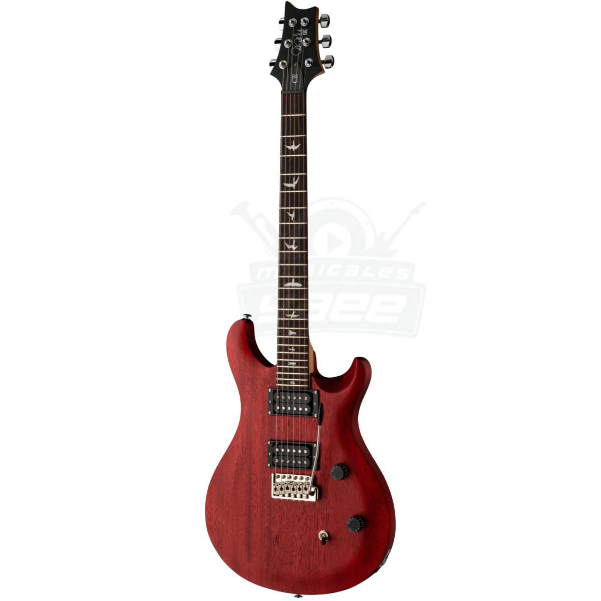 PRS SE CE 24 STANDARD GUITARRA ELECTRICA SATIN VINTAGE CHERRY CON GIG BAG