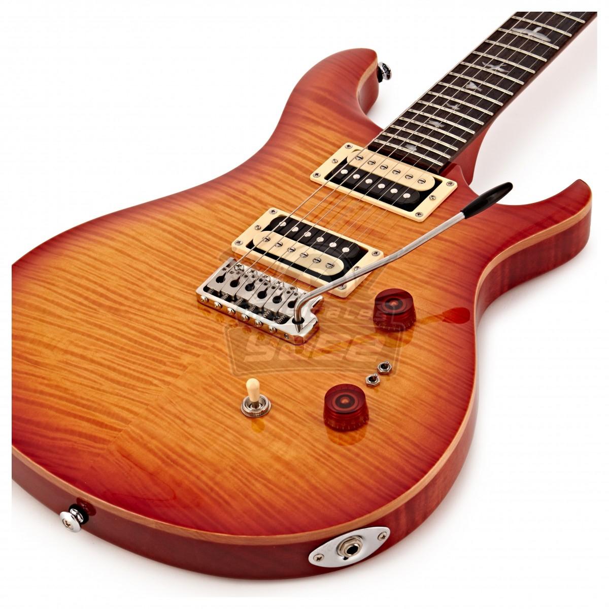 PRS SE CUSTOM 24-08 GUITARRA ELECTRICA VINTAGE SUNBURST CON GIGBAG