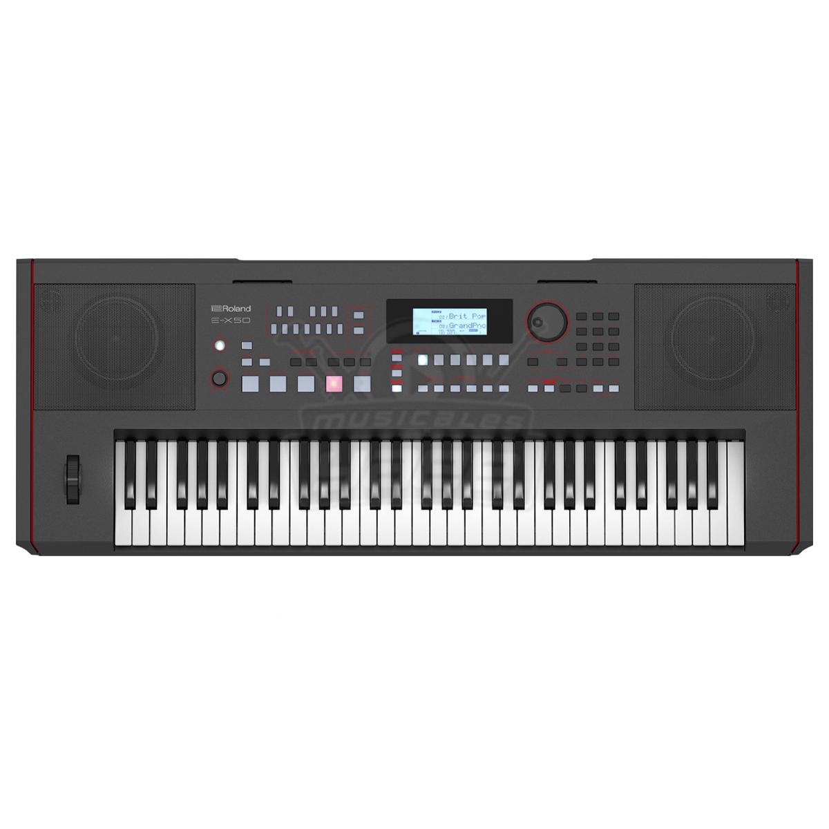 ROLAND EX50 TECLADO PORTATIL ARRANGER 61 TECLAS NEGRO