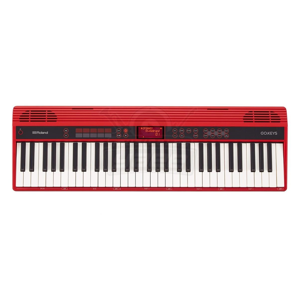 ROLAND GO61K PIANO DIGITAL PORTATIL 61 TECLAS GO PIANO ROJO