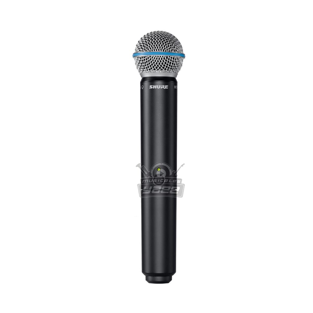 SHURE BLX24R/B58 MICRÓFONO INALÁMBRICO DE MANO RECEPTOR RACK