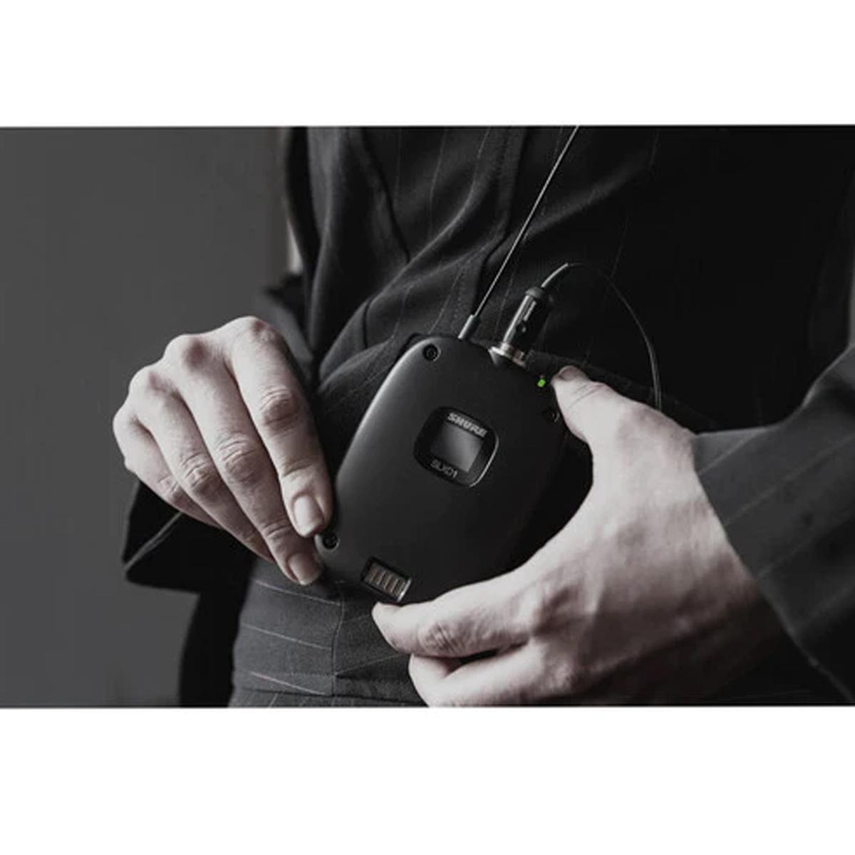 SHURE SLXD1-G58 TRANSMISOR BODY PACK PARA SISTEMA INALAMBRICO DIGITAL ...