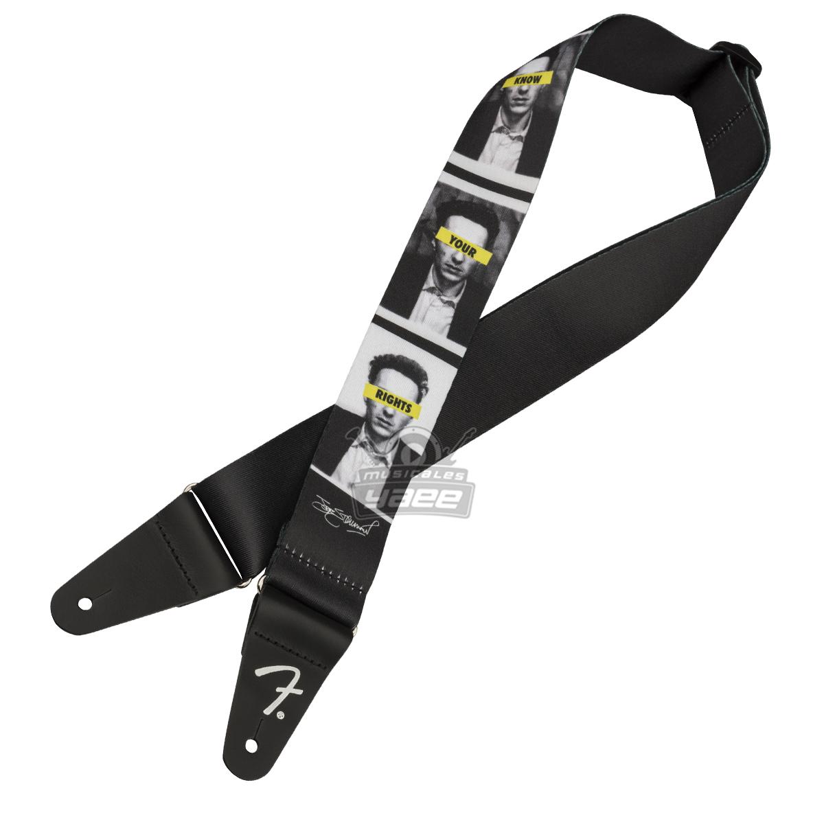 TAHALI FENDER JOE STRUMMER KNOW YOUR RIGHTS STRAP