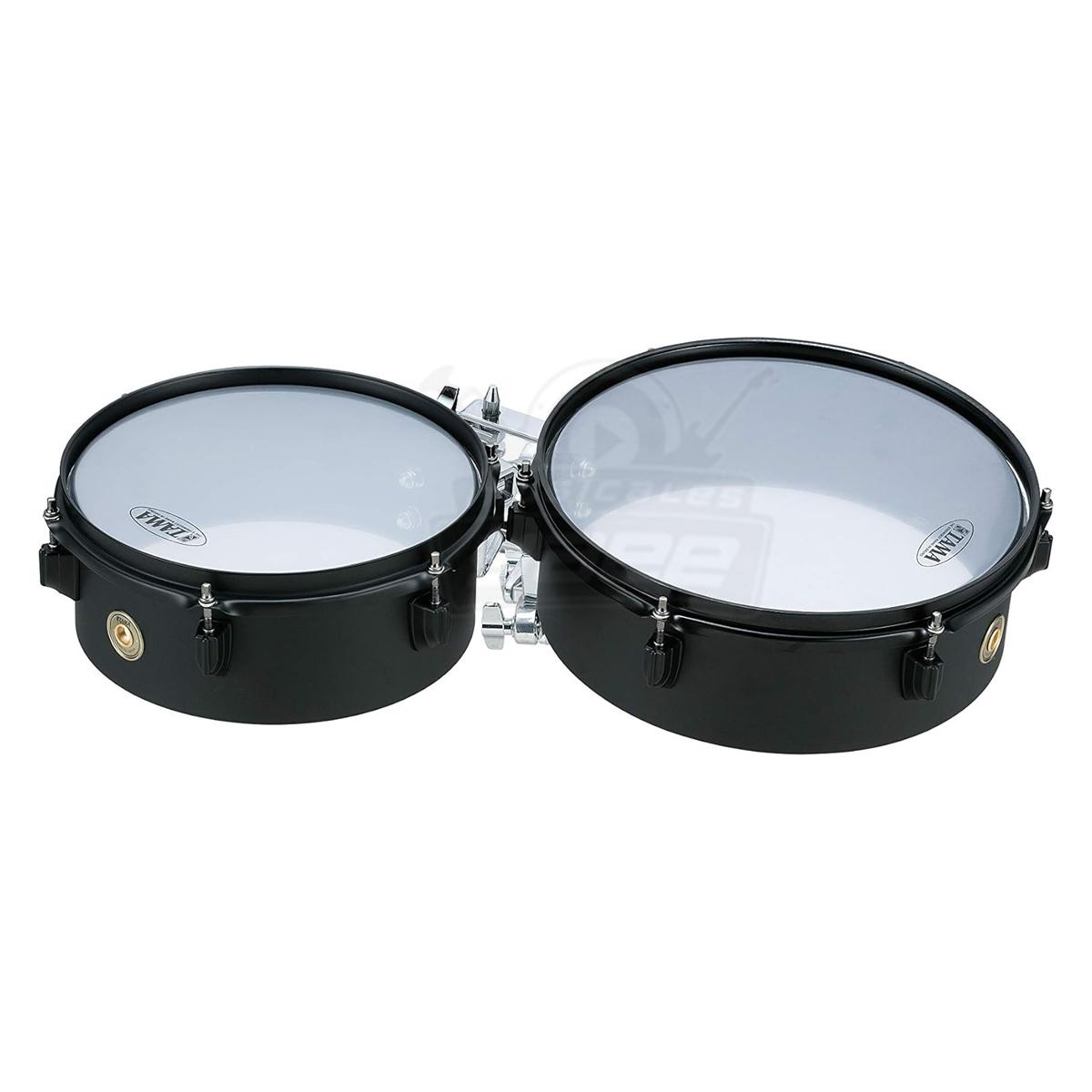 TAMA MT810STBK METALWORKS MINI TIMBALES DE ACERO EFECTO