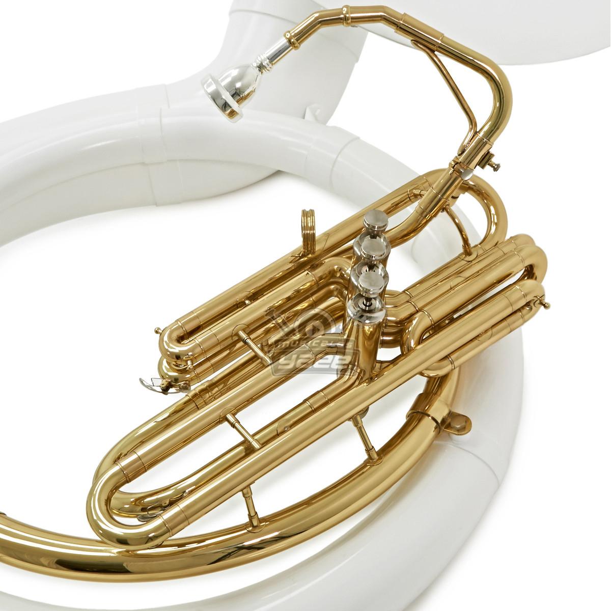 TUBA SILVERTONE HIGH GRADE DE FIBRA BLANCO 26" SLSS011