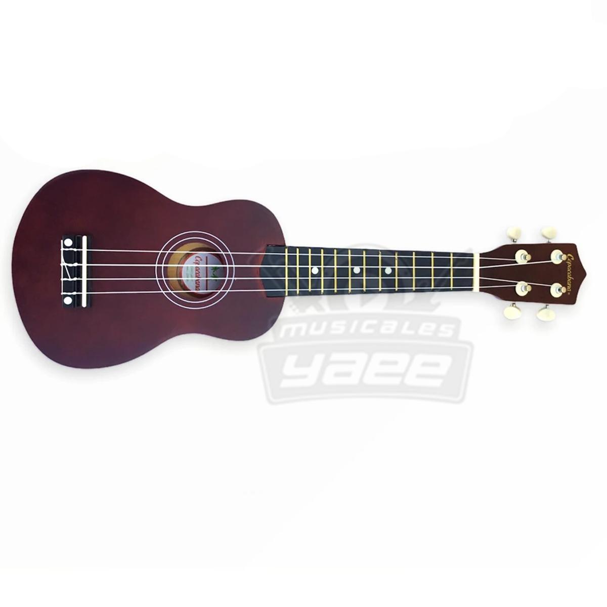 UKULELE COPACABANA SOPRANO CAFE CON FUNDA CPUK039
