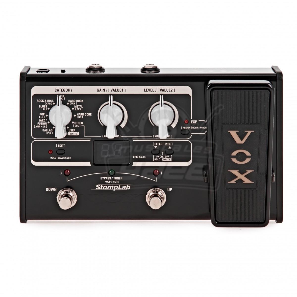 Vox STOMPLAB 2G SL 2G Pedal 104 Efectos Para Guitarra