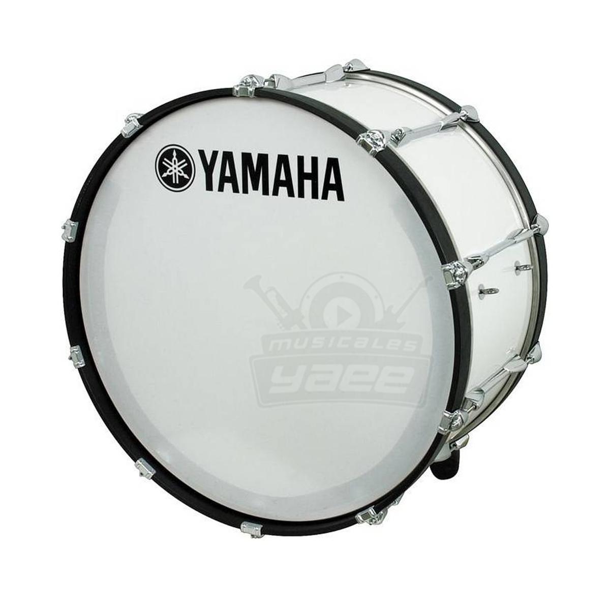 YAMAHA MB6326WH Bombo de marcha power lite 26" DE abedul